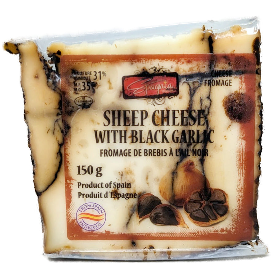Spagnia Sheep Cheese with Black Garlic – Prairie Oils & Vinegars